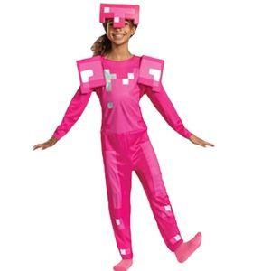 Disguise | Costumes | Nwt Disguise Pink Armor Minecraft Costume Size ...